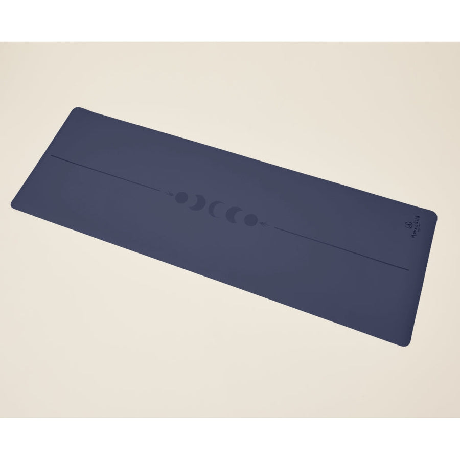 Discover the Mystical Elegance of the Moonchild Yoga Mat in Navy Blue ...